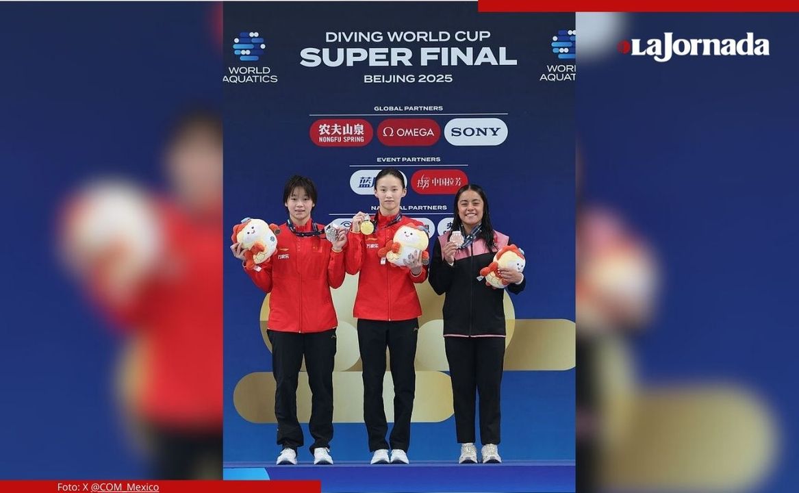 La Jornada - Alejandra Estudillo conquista su segunda medalla en el Mundial de Clavados