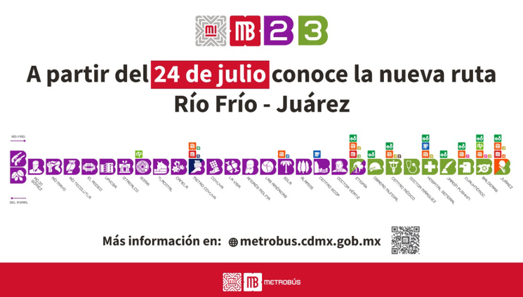 La Jornada - Anuncian nueva ruta en líneas 2 y 3 del Metrobús La Jornada - Anuncian nueva ruta en líneas 2 y 3 del Metrobús