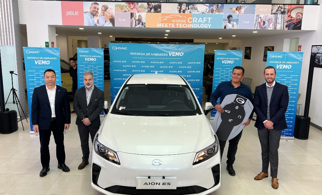 La Jornada - GAC surte flotilla a Vemo con el sedán eléctrico Aion ES