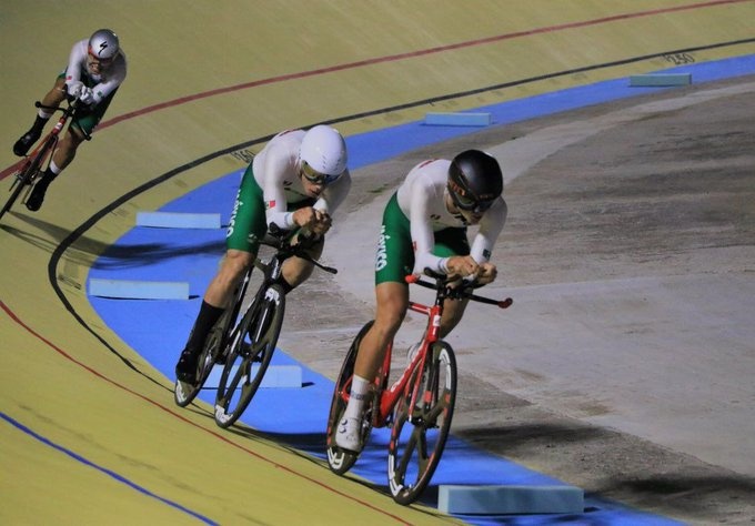 La Jornada - Plata para México en ciclismo de pista en Juegos Panamericanos