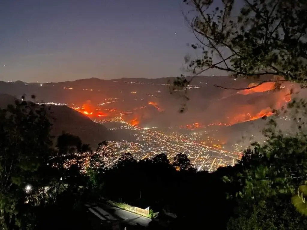 La Jornada Se Registra Incendio Forestal De Grandes Dimensiones En